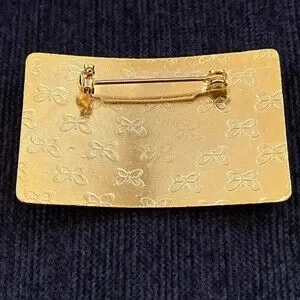 Jewelry | Cloisonne Pin With Bird And Fish Motif Gold Tone Setting ...